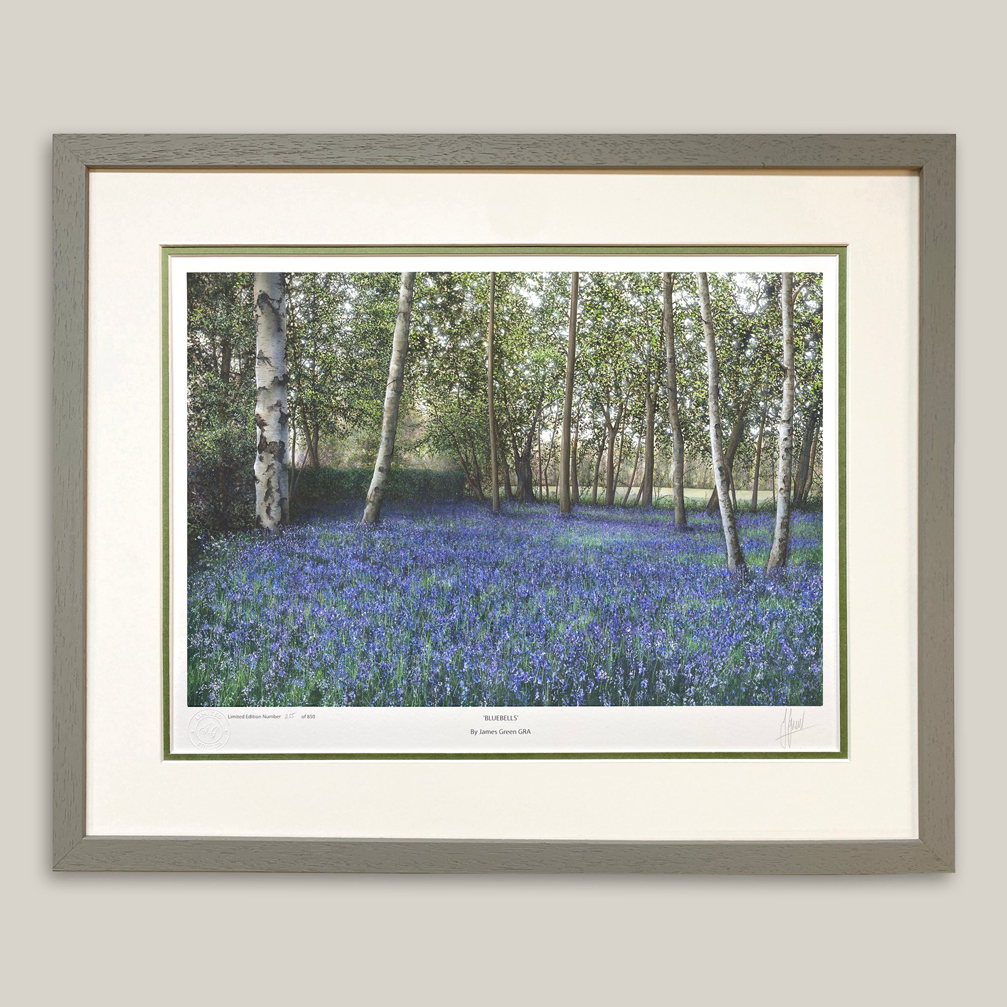 Bluebells Limited Edition Print - Daft as a Brush Gardens – Artist ...