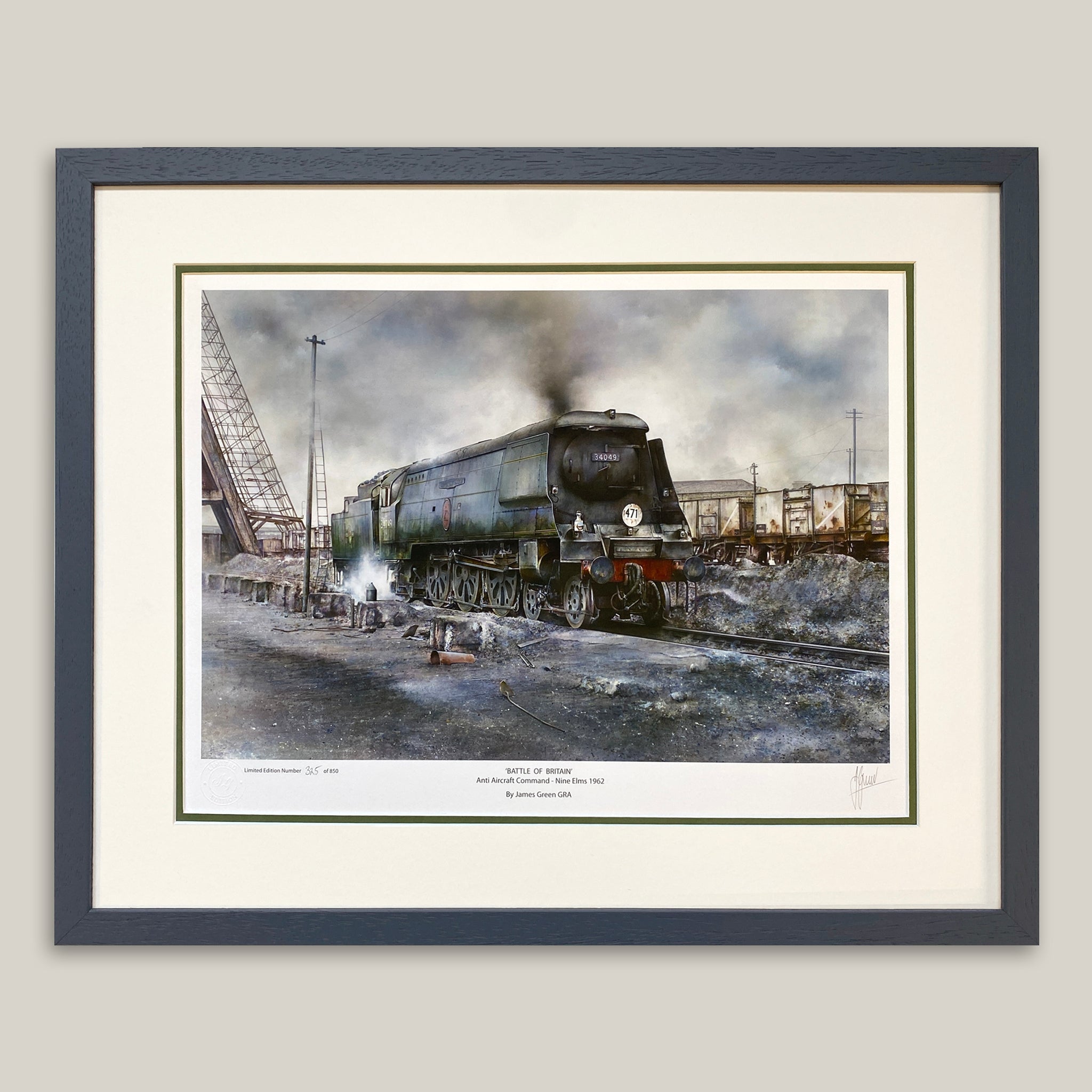 Southern Railway Bulleid Light Pacific Limited Edition Print – Artist ...