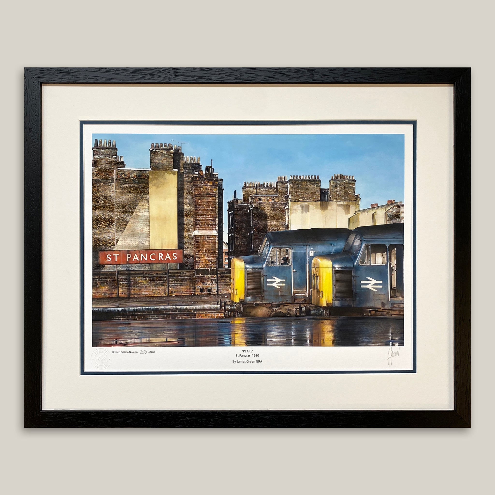 Peaks Class 45 Limited Edition Print by James Green GRA – Artist James ...