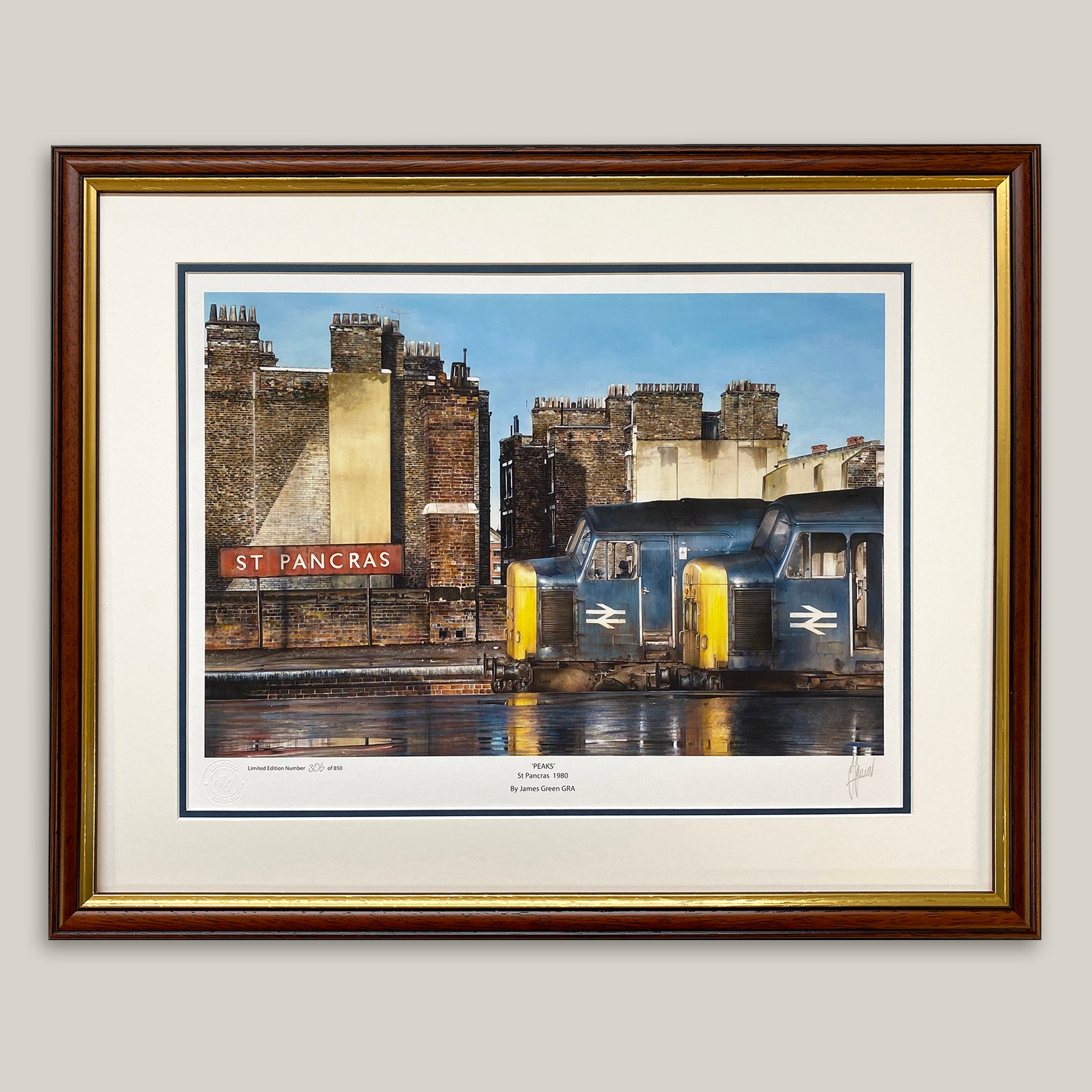 Peaks Class 45 Limited Edition Print by James Green GRA – Artist James ...
