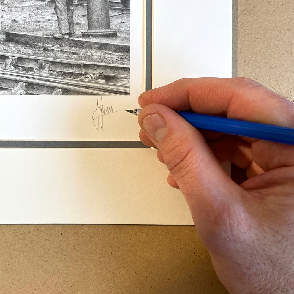 GWR Class 14xx Limited Edition Print – Artist James Green